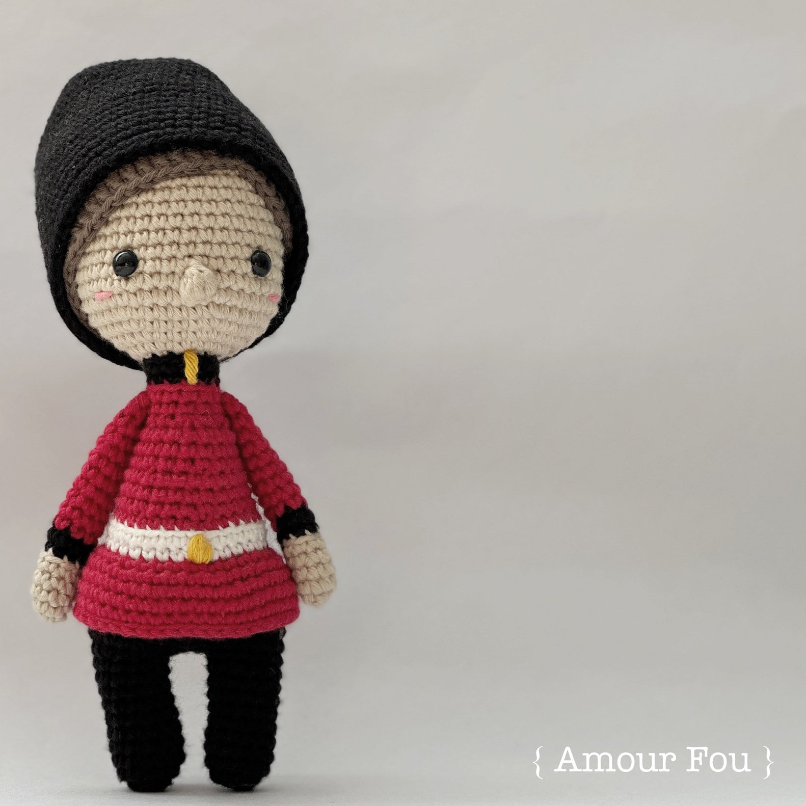 Jack the Royal Guard Crochet Pattern by amour Fou - Etsy UK