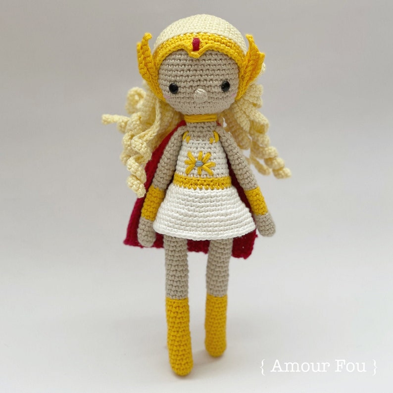 She-ra Tribute Crochet Pattern by amour Fou - Etsy