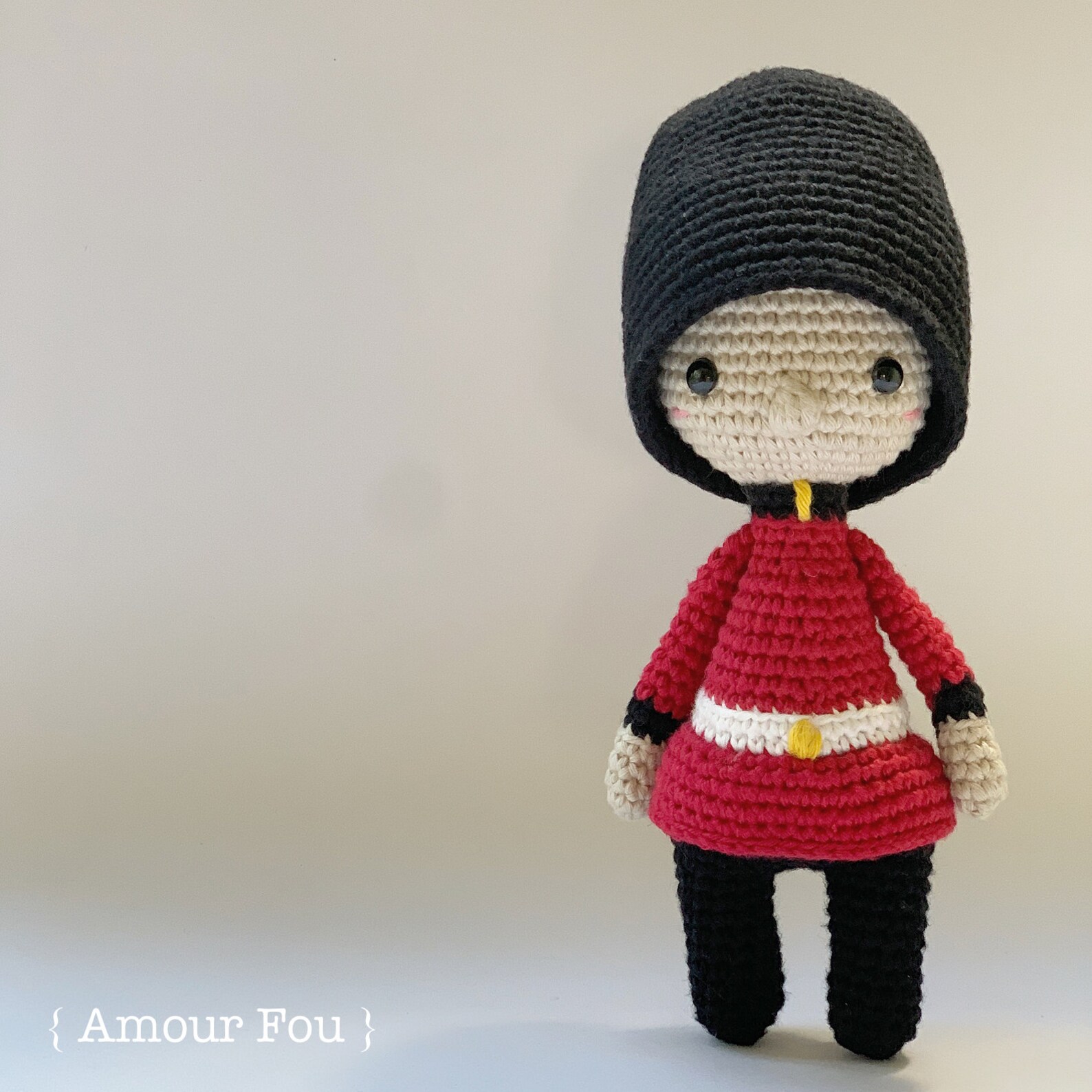 Jack the Royal Guard Crochet Pattern by amour Fou - Etsy UK
