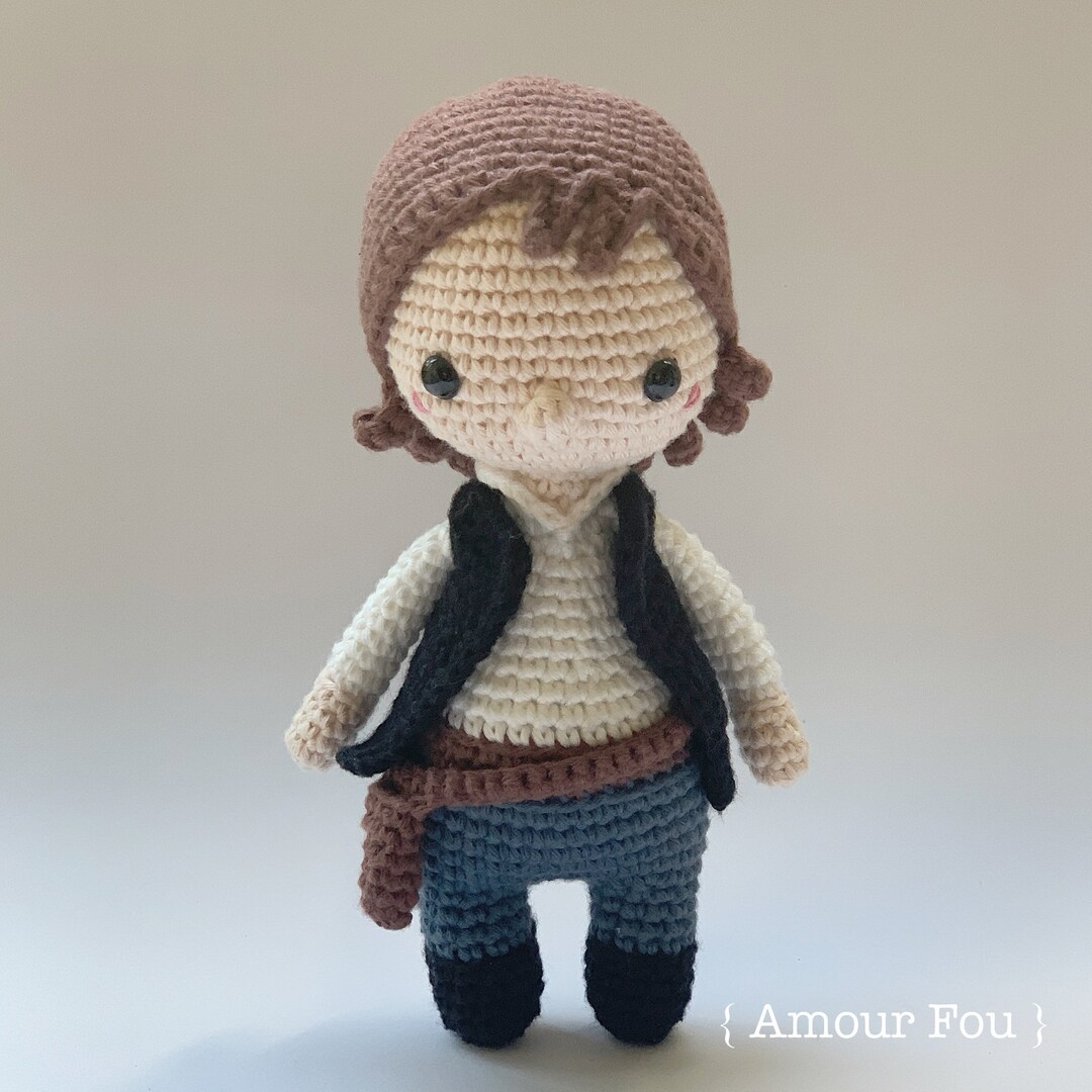 Han Solo star Wars Tribute Crochet Pattern by amour Fou - Etsy