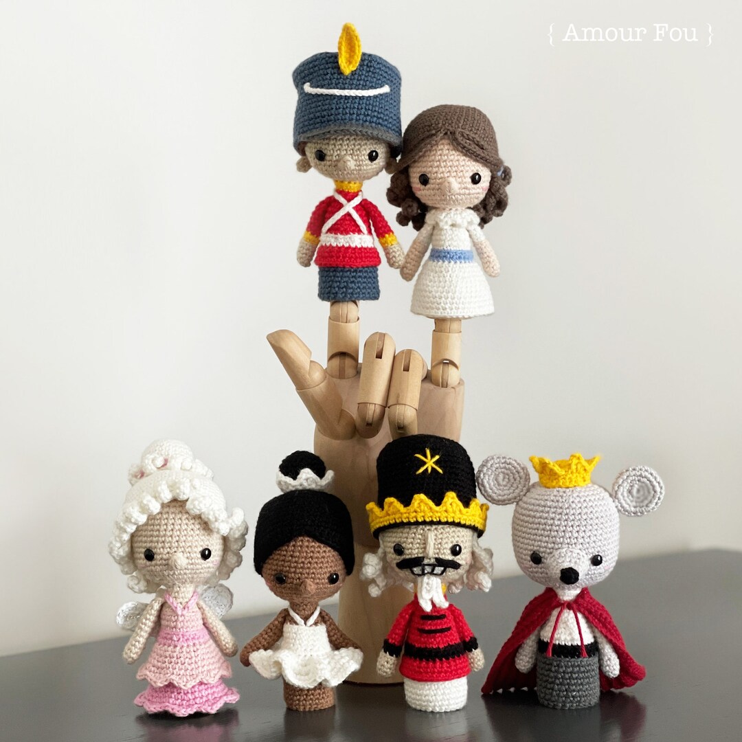 The Nutcracker Ballet Finger Puppets Crochet Pattern by - Etsy Canada