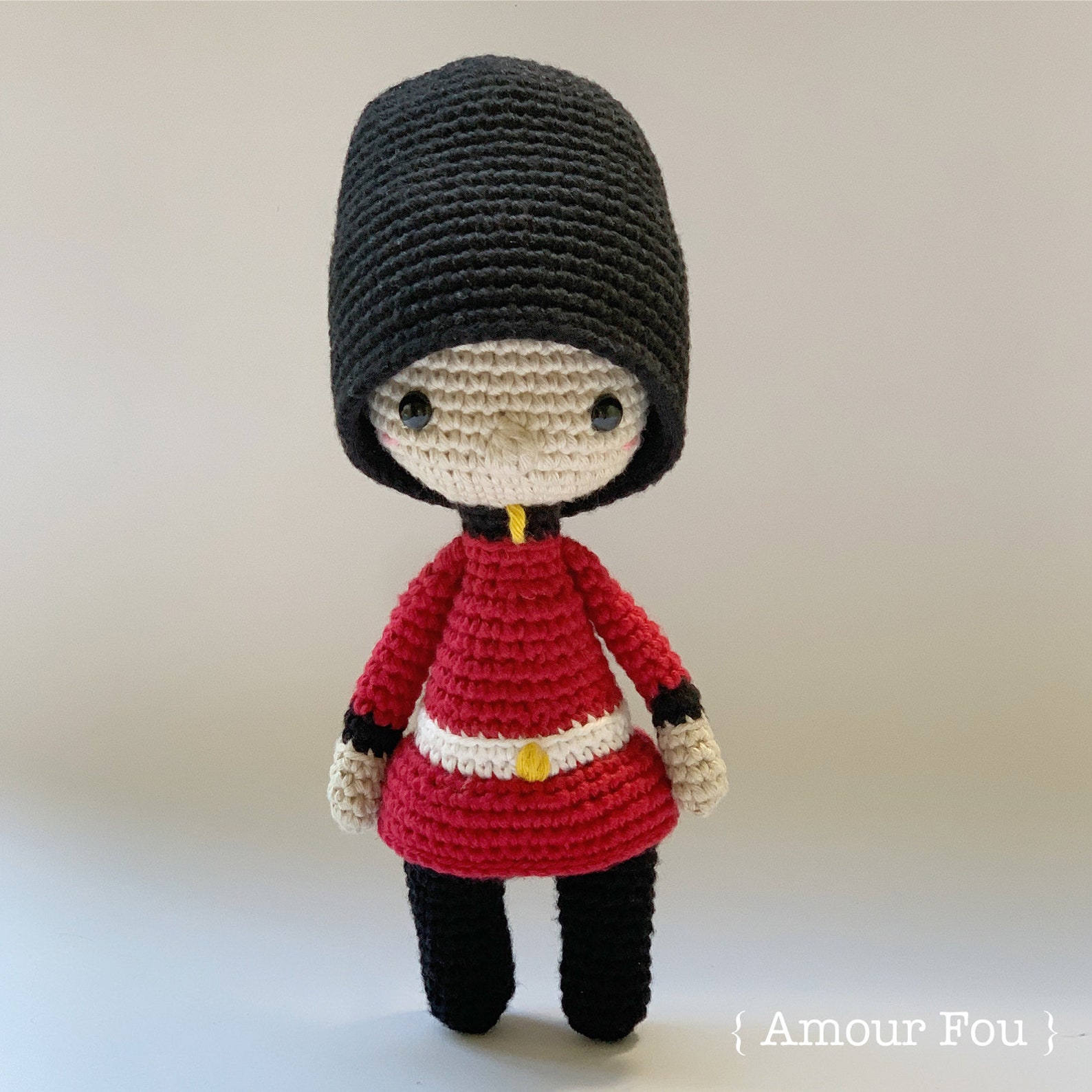 Jack the Royal Guard Crochet Pattern by amour Fou - Etsy UK