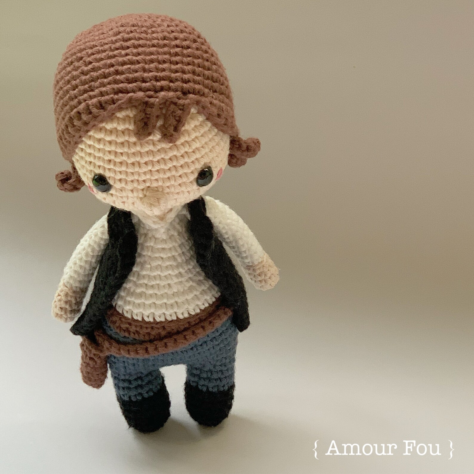 Han Solo star Wars Tribute Crochet Pattern by amour Fou | Etsy