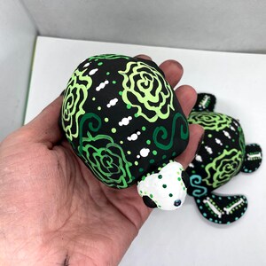 Sugar Skull Turtle and Sea Turtle Day of the Dead Sculpture Figurine ...