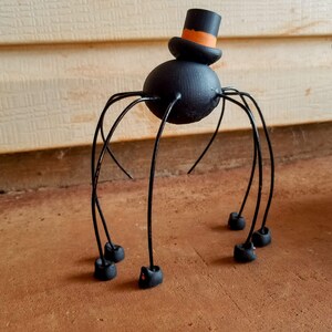 Handmade Original Classy Spider With Wire Legs - Etsy