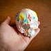 Sugar Skull Day of the Dead Sculpture Figurine Hand Painted 3D Printed ...