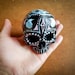 Sugar Skull Day of the Dead Sculpture Figurine Hand Painted 3D - Etsy