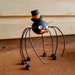 Handmade Original Classy Spider With Wire Legs - Etsy