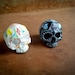 Sugar Skull Day of the Dead Sculpture Figurine Hand Painted 3D Printed ...