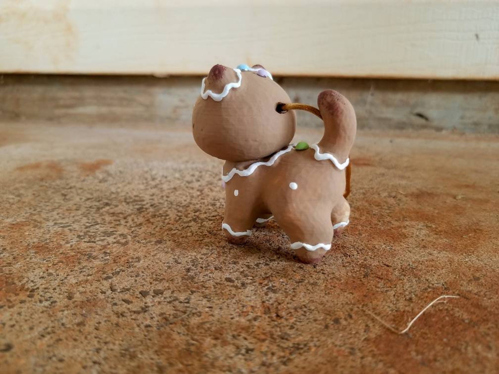 Kawaii Dog and Cat Gingerbread Cookie Christmas Ornament or | Etsy
