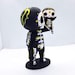 Skeleton Dad Holding Child Sculpture Figurine Hand Painted 3D - Etsy