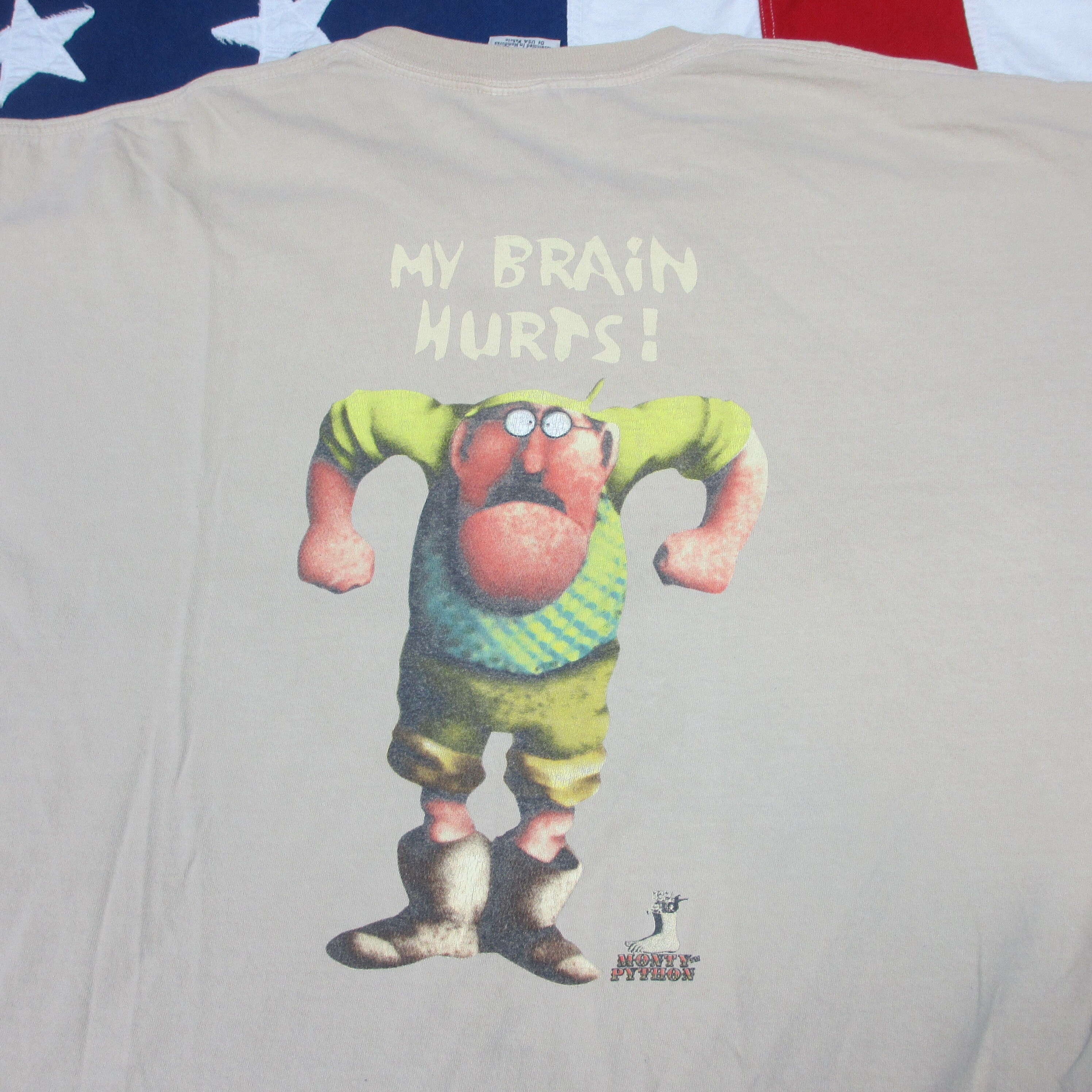 Vintage Monty Python my Brain Hurts Graphic | Etsy