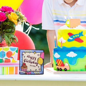 Happy Birthday Hanging Signs, Hanging Wall Decor Art, Christmas Door ...