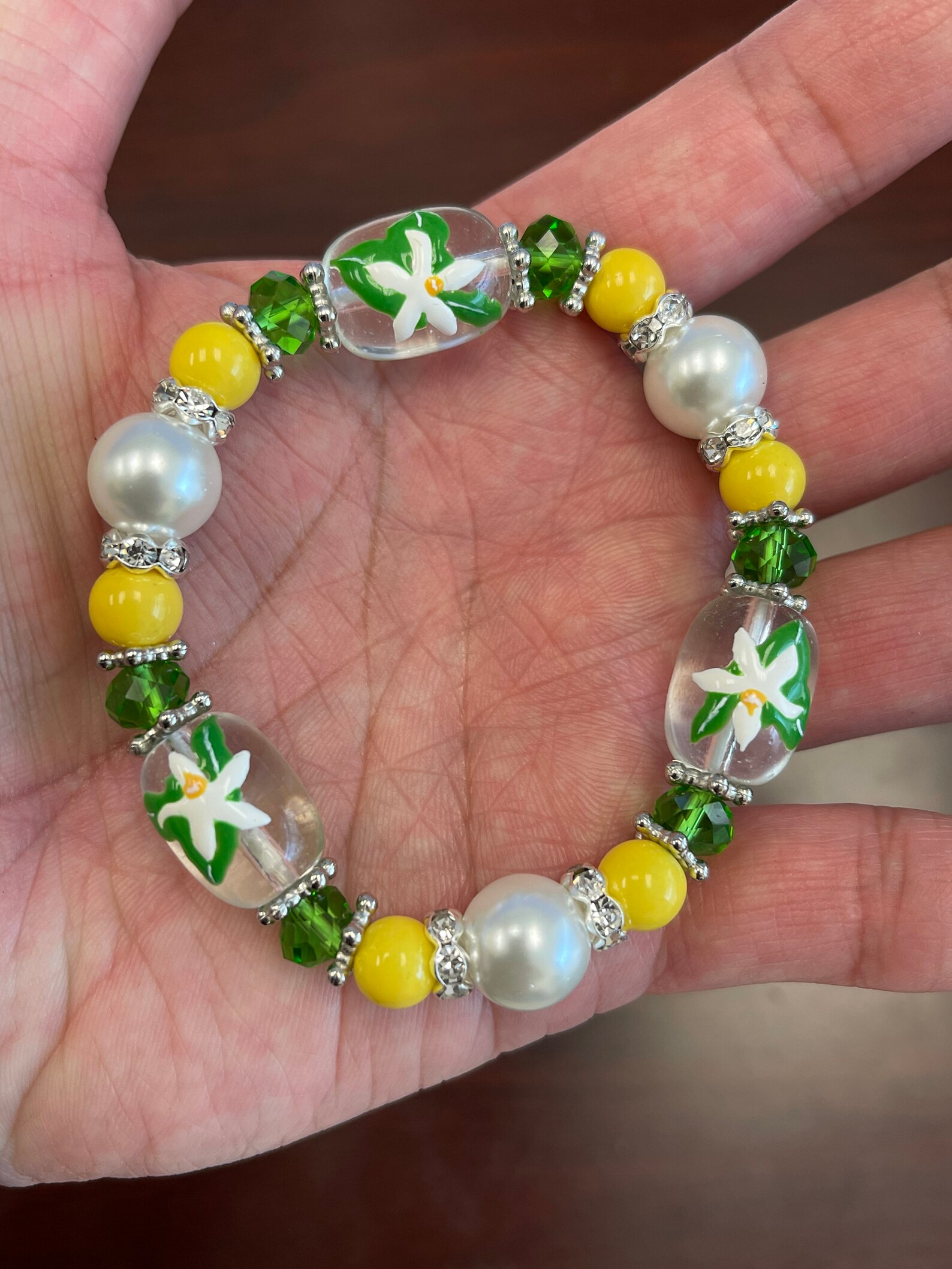 Florida Bracelet for Women - State Flower Orange Blossom Jewelry Gift ...