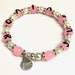 Cancer Awareness Bracelet - Pink Survivor Bracelet - Breast Cancer ...