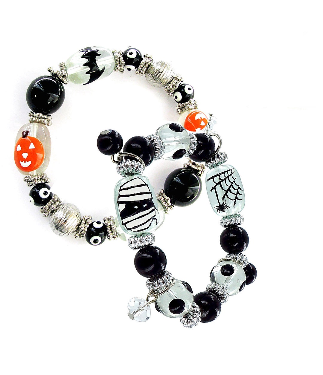 Halloween Bracelets for Women, Bracelets for Mom and Daughter, Spooky ...