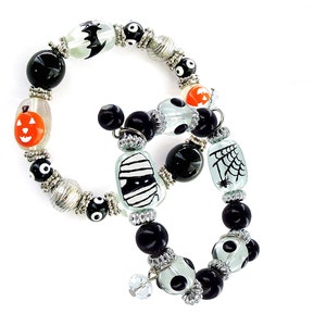 Halloween Bracelets for Women, Bracelets for Mom and Daughter, Spooky ...