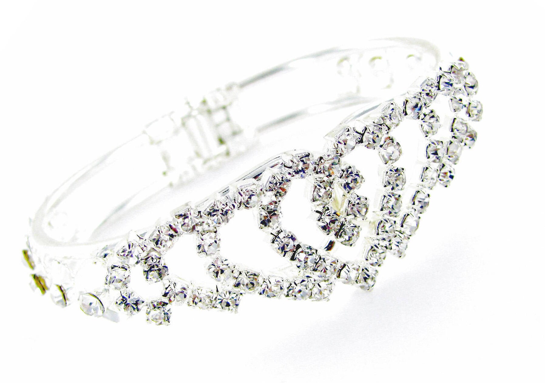 Rhinestone Bangle Bracelet Wedding Bracelet Jewelry Bridal | Etsy