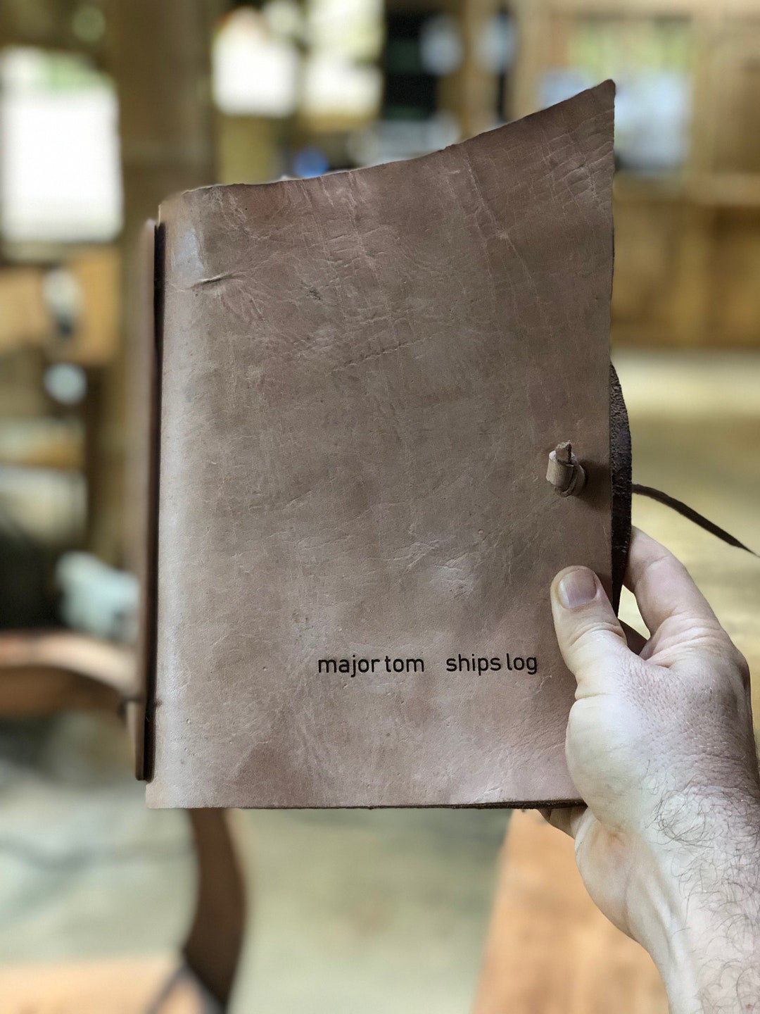 Leather Ships Log - Etsy