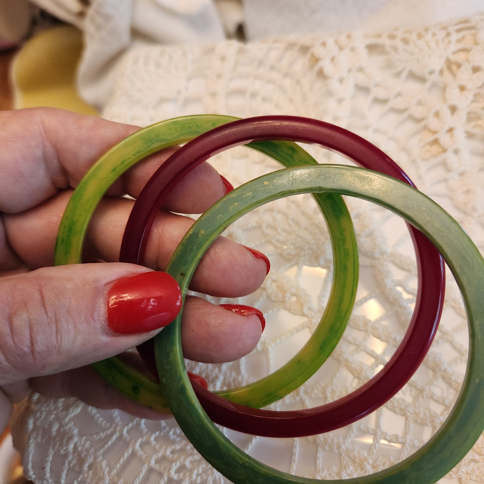Bakelite Bangels - Etsy