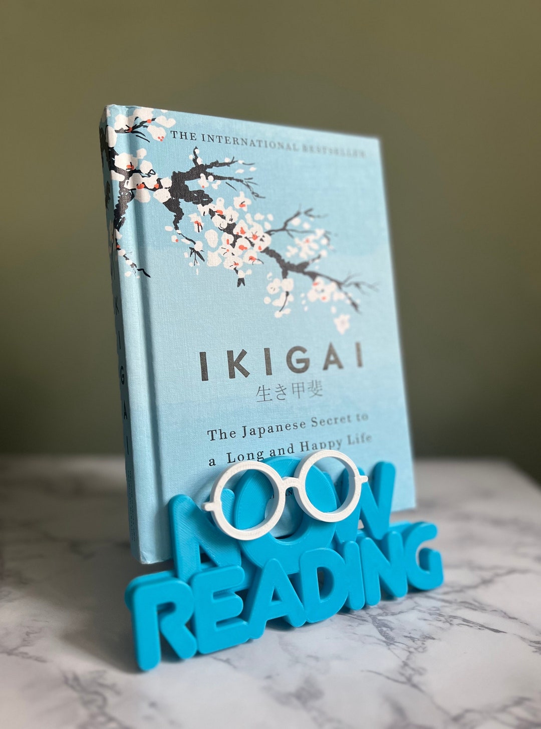 Now Reading - 3D Printed Book Stand Display - Freestanding - Etsy