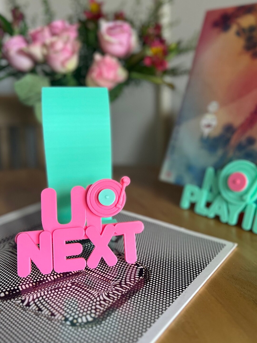 Up Next 3D Printed Vinyl/record Display Stand - Etsy