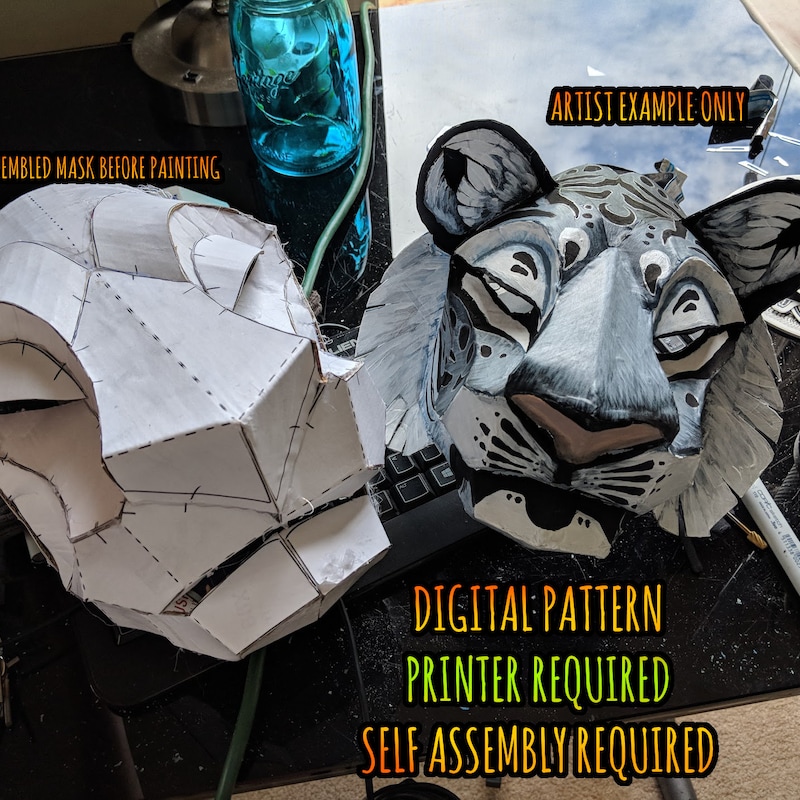 Cat Mask Base - Etsy