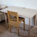Sturdy Wall Mounted Drop Leaf Table Wall Folding Table in Solid Oak ...