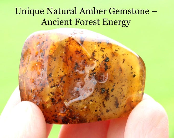 Unique Natural Baltic Amber Gemstone | Ancient Fossil Resin With ...