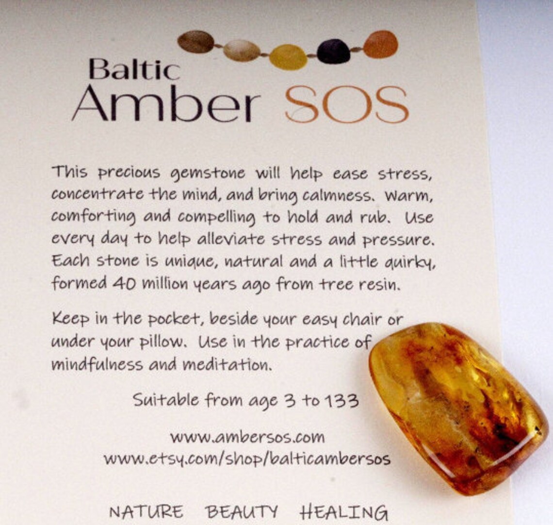 Worry Stone Stress Relief Smooth Rubbing Stone Meditation | Etsy