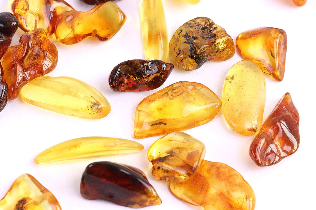 SALE 10 Piece Amber Tumbled Stone Get 2 FREE / 12 for the Price of 10 ...