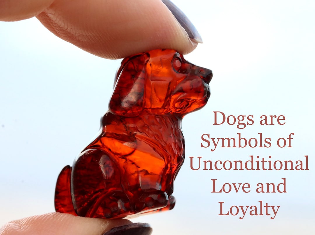 Mini Dog Figurine Symbol of Unconditional Love and Loyalty / Hand ...