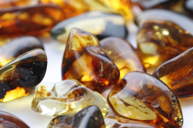 Authentic Baltic Amber Tumbled Stone / 1 Piece Average 4g to - Etsy