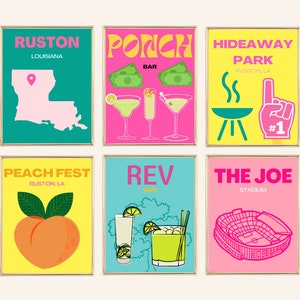 Louisiana Tech Wall Art Prints - Etsy