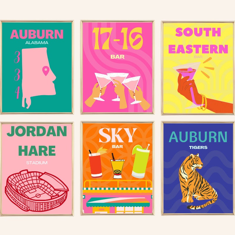 Auburn Wall Decor - Etsy