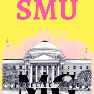 SMU Dallas Wall Art Prints - Etsy