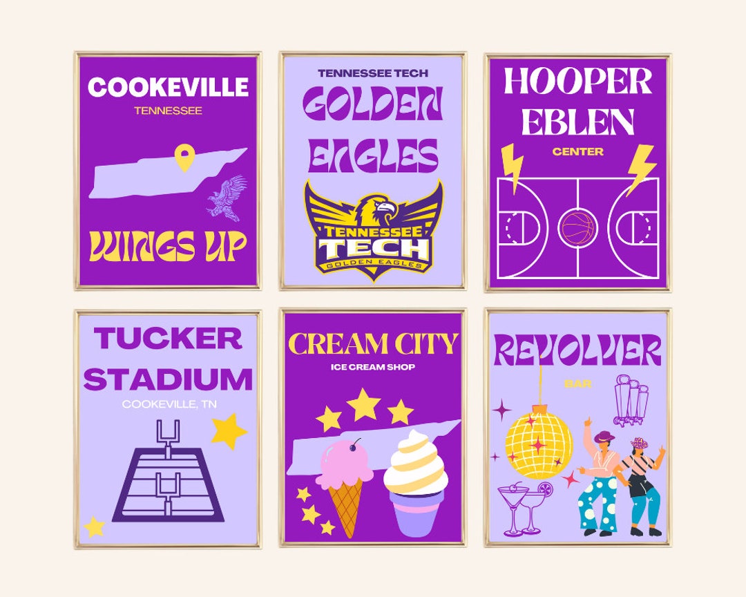 Tennessee Tech, Cookeville, TN Wall Art Prints - Etsy