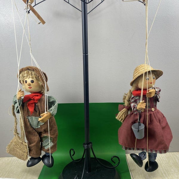 Wooden String Puppets - Etsy