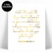 Trust in the Lord Gold Foil Print Inspirational Poster - Etsy