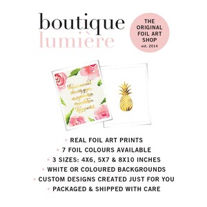 She Believed She Could so She Did Hand Lettered Gold Foil Art Print ...