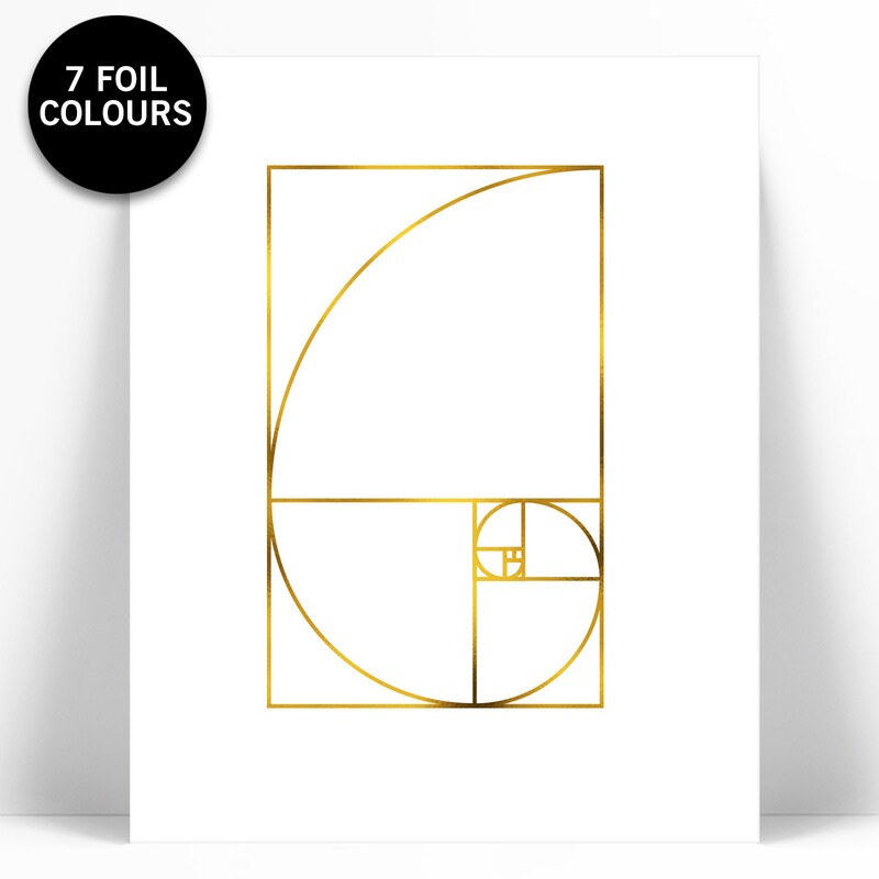 Golden Ratio Print - Etsy