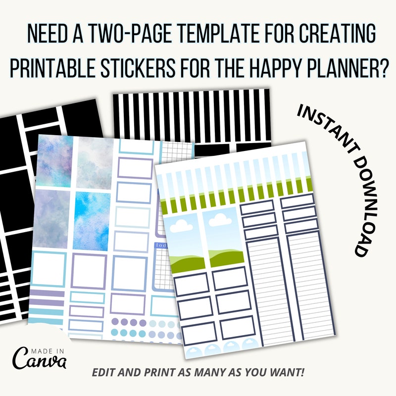 Happy Planner - Etsy