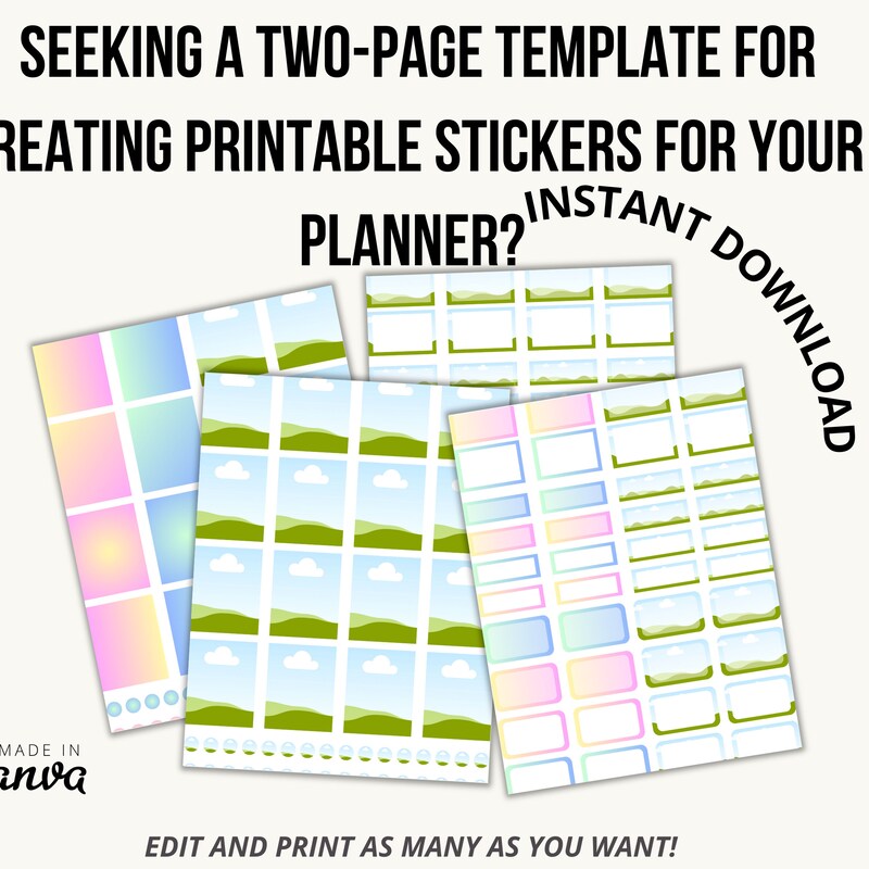 Erin Condren Sticker - Etsy