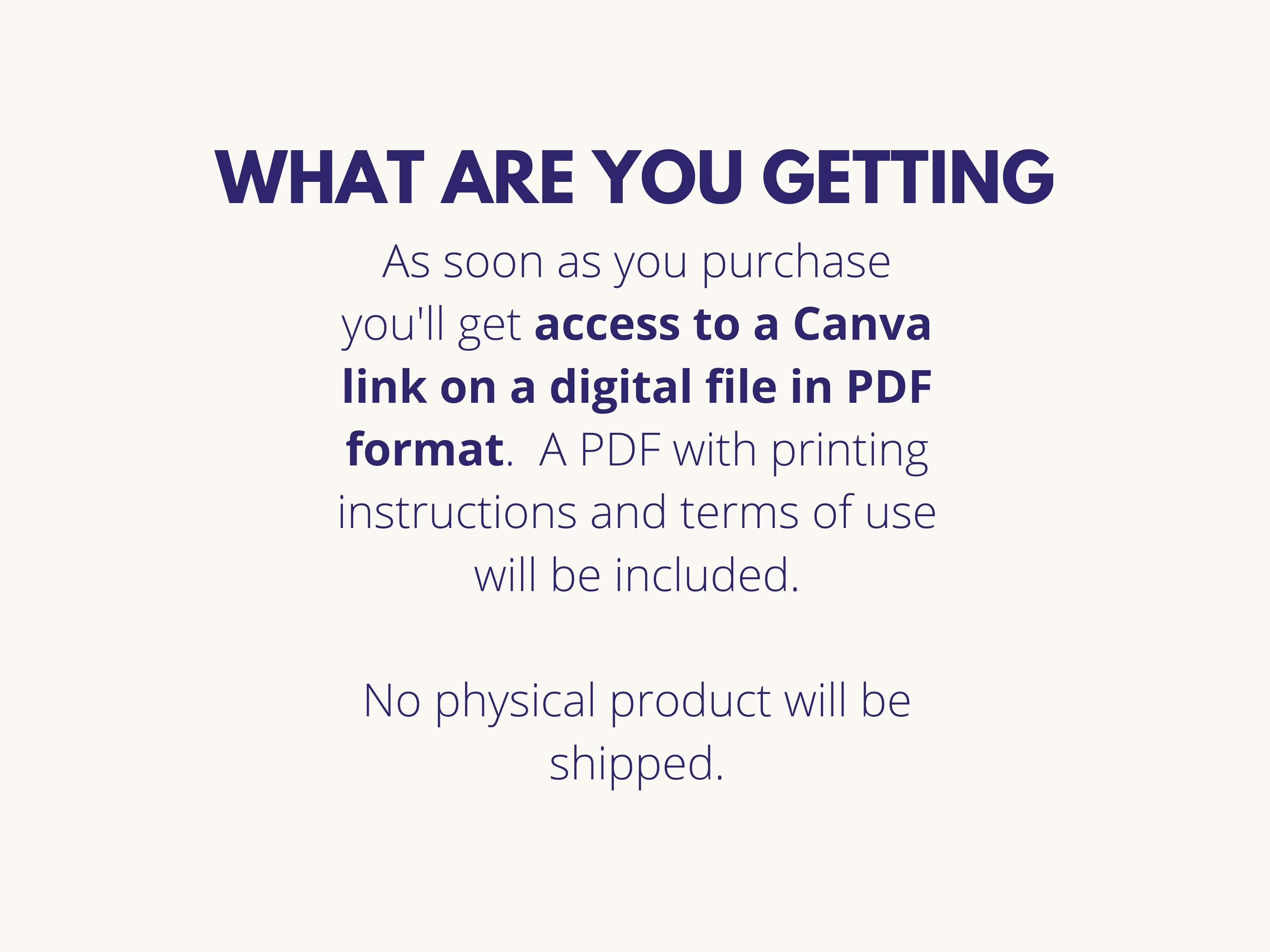 Editable Canva Template, One Page, Basic Printable Planner Stickers ...