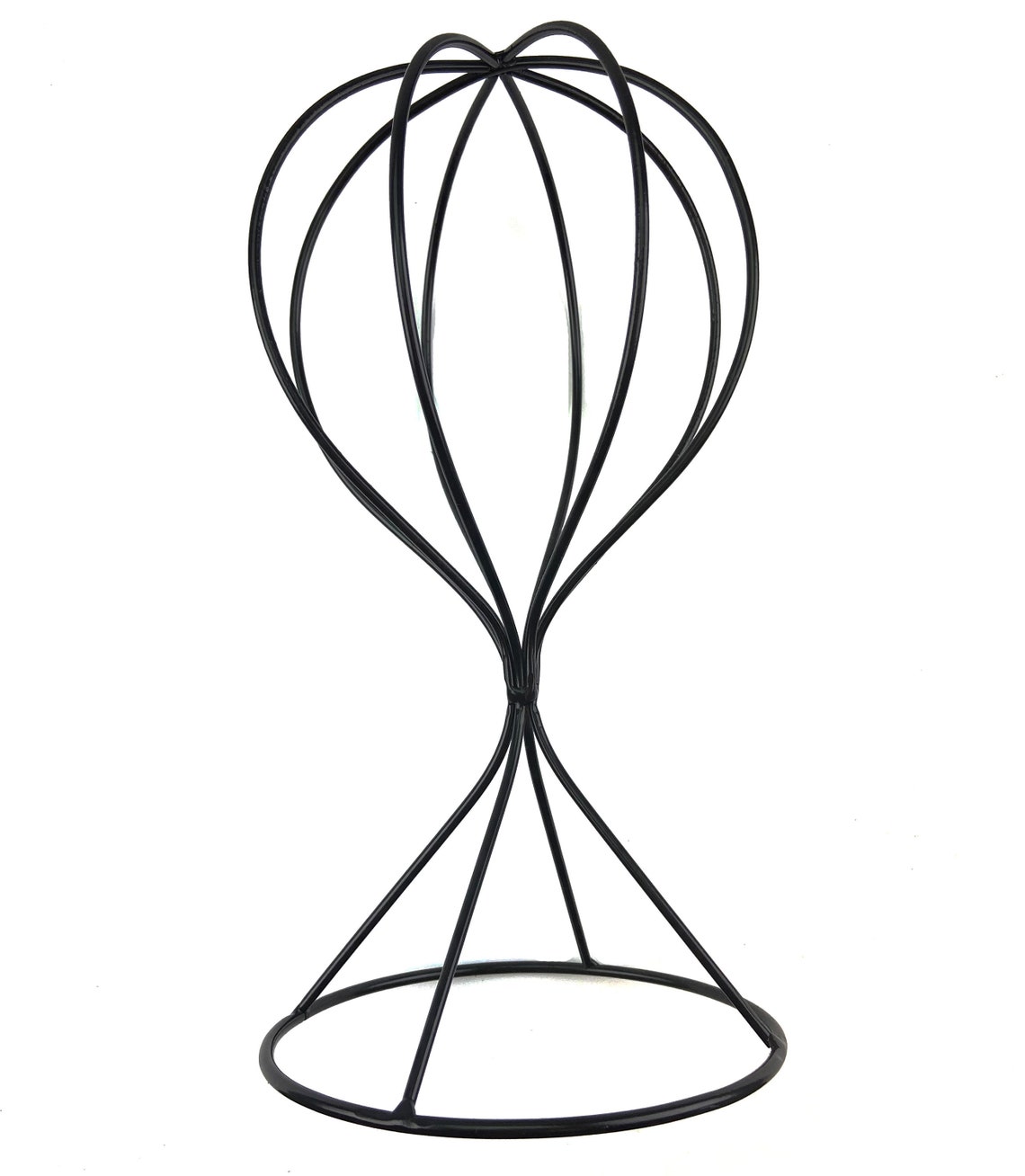 Black Wire Headform Hat Display Stand Wholesale | Etsy