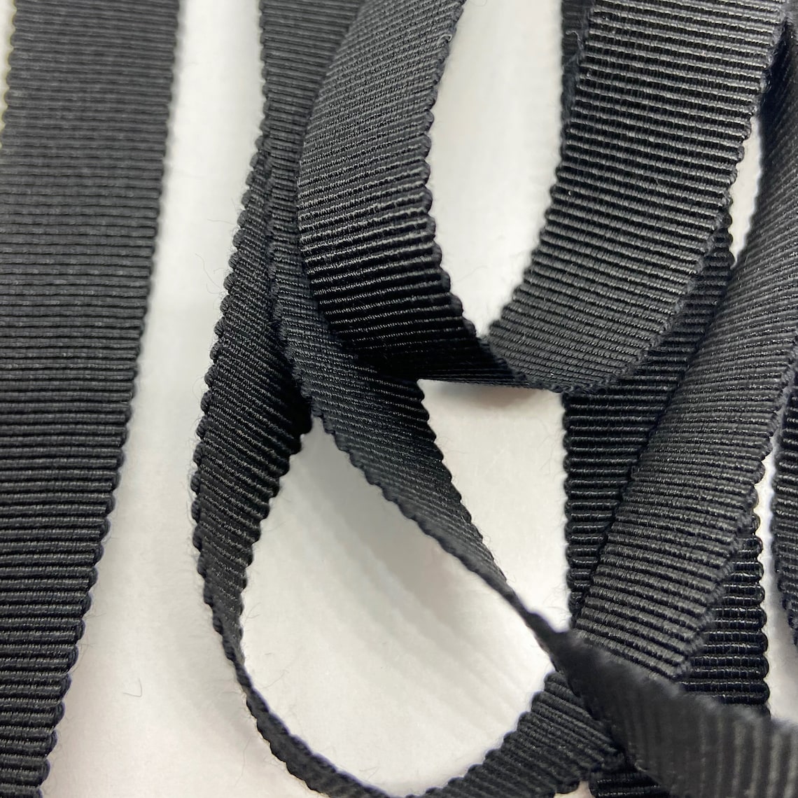 Double Faced Rayon Grosgrain Ribbon by the Yard / Grosgrain - Etsy