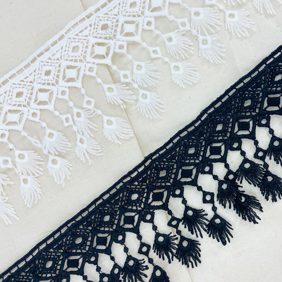 Cascading Eyelet Bohemian Trim for Sewing or Jewelry Making - Etsy