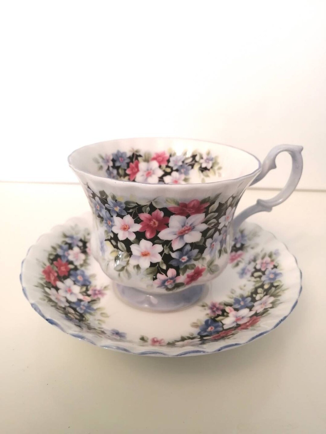 Royal Albert Bone China Fragrance Series Clematis - Etsy