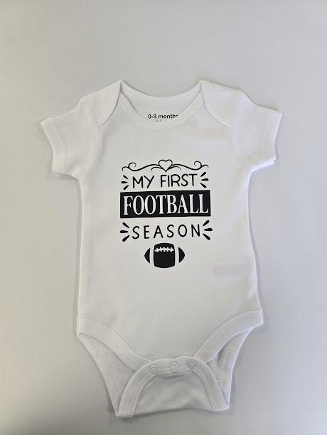 My First Football Season Baby Grow - American Football Baby Vest ...