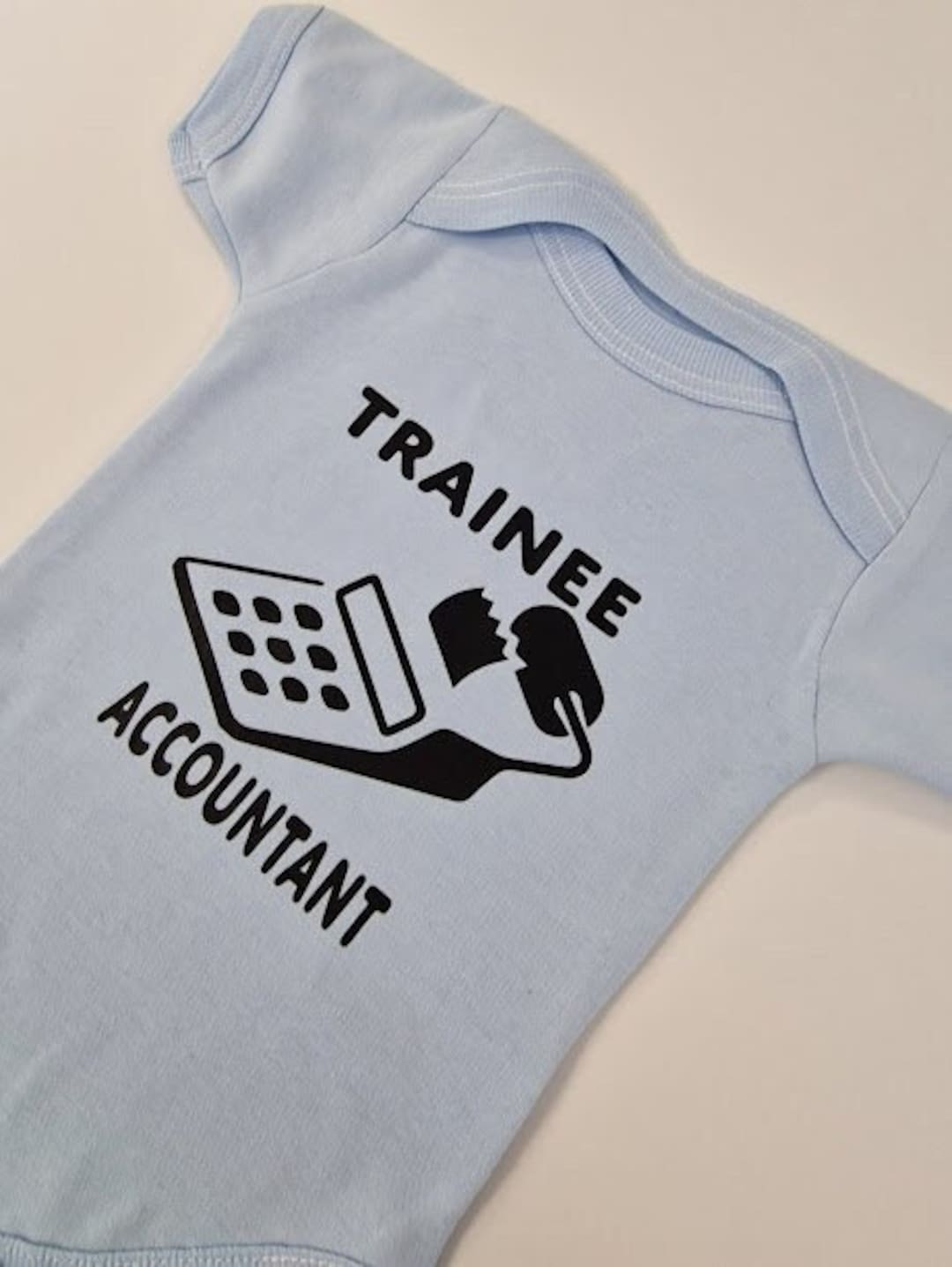 Funny Baby Grow-printed-trainee Accountant Baby Grow-baby Grows-baby ...